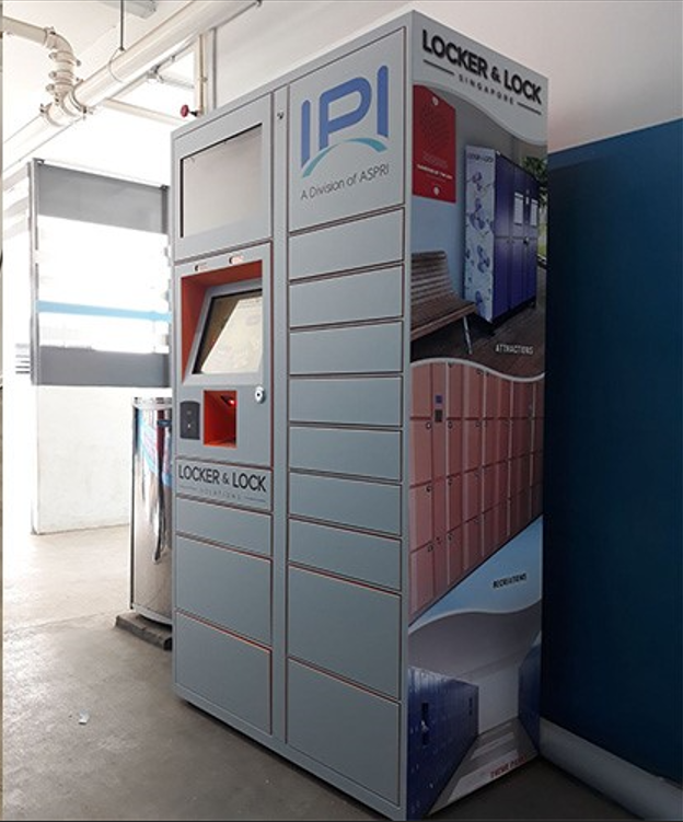 I-locker hỗ trợ kiến trúc sư chủ động chuẩn bị dụng cụ làm việc.