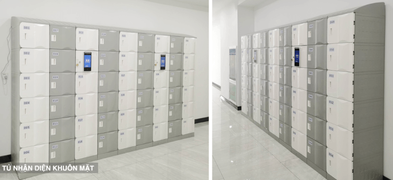 An Ninh Tối Ưu Với Tủ Locker Face ID Dành Cho Trường Học
